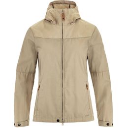 Fj&auml;llr&auml;ven Fj&auml;llr&auml;ven Stina Damen Outdoorjacke beige M - Damenjacken
