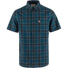 Fj&auml;llr&auml;ven Fj&auml;llr&auml;ven &Ouml;vik Travel Herren Kurzarmhemd dunkelblau XXL - Herrenshirts, -hemden & -pullover