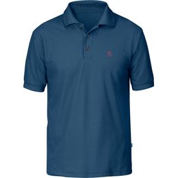 Fj&auml;llr&auml;ven Fj&auml;llr&auml;ven Crowley Pique Herren Polohemd blau L - Herrenshirts, -hemden & -pullover