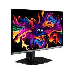 MSI MPG 271QRXDE QD-OLED, Gaming-Monitor 67.3 cm (26.5 Zoll), schwarz, WQHD, QD-OLED, Adaptive-Sync, USB-C, 360Hz Panel