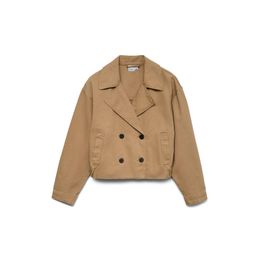 V&eacute;ro Moda Vero Moda Jacke 'VMLowa' Damen Gr&ouml;&szlig;e S hellbraun