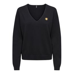Only Pullover 'ONLCava' Damen Gr&ouml;&szlig;e XL schwarz