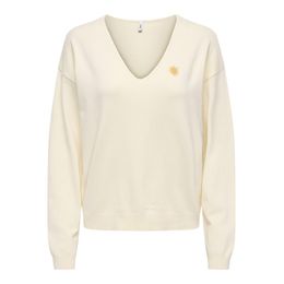 Only Pullover 'ONLCava' Damen Gr&ouml;&szlig;e M hellbeige