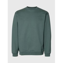 Selected Sweatshirt Herren Gr&ouml;&szlig;e S dunkelgr&uuml;n