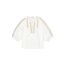 Garcia Bluse Damen Gr&ouml;&szlig;e L beige / offwhite