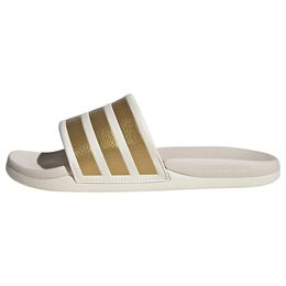 adidas Sportswear Badeschuh 'Adilette Comfort 2.0' Damen Gr&ouml;&szlig;e 42 gold / wei&szlig;