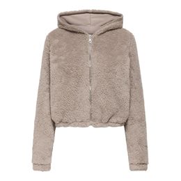 Only Play Funktionsfleecejacke 'ONPCas-Fluf' Damen Gr&ouml;&szlig;e XL dunkelbeige