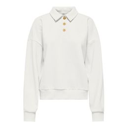 Only Sweatshirt 'ONLAgnes' Damen Gr&ouml;&szlig;e S wei&szlig;
