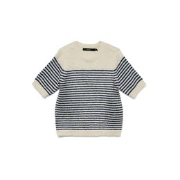 V&eacute;ro Moda Vero Moda Pullover 'VMRiver' Damen Gr&ouml;&szlig;e M navy / offwhite