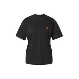 Carhartt Work In Progress Carhartt Wip T-Shirt 'Chase' Damen Gr&ouml;&szlig;e S gold / schwarz