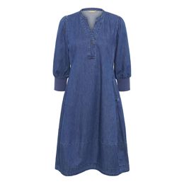Culture Kleid 'CUAllura' Damen Gr&ouml;&szlig;e 34 blue denim Winterkleid
