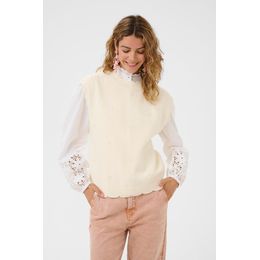 Cream Pullover 'CRAvie' Damen Gr&ouml;&szlig;e XL/XXL wei&szlig;