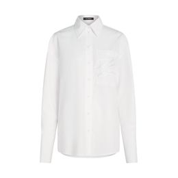 K by KARL LAGERFELD Karl Lagerfeld Bluse 'X-Amber Valletta' Damen Gr&ouml;&szlig;e XXL wei&szlig;