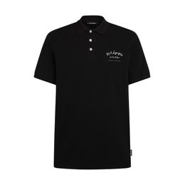 K by KARL LAGERFELD Karl Lagerfeld Poloshirt Herren Gr&ouml;&szlig;e S schwarz / wei&szlig;