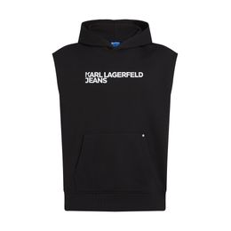 KARL LAGERFELD JEANS Sweatshirt Herren Gr&ouml;&szlig;e S schwarz / wei&szlig;