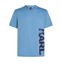 K by KARL LAGERFELD Karl Lagerfeld T-Shirt Herren Gr&ouml;&szlig;e S blau / navy