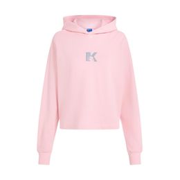 KARL LAGERFELD JEANS Sweatshirt Damen Gr&ouml;&szlig;e L hellpink / silber