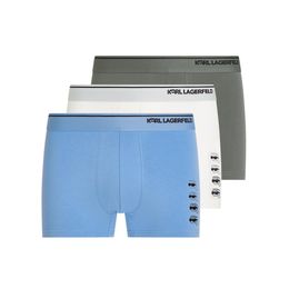 K by KARL LAGERFELD Karl Lagerfeld Boxershorts 'Ikon' Herren Gr&ouml;&szlig;e XS himmelblau / schwarz / wei&szlig;