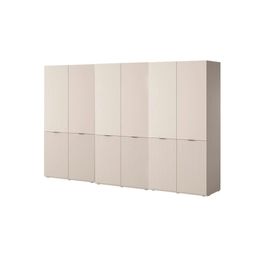 M&ouml;bel Kraft Dreht&uuml;renschrank beige Ma&szlig;e (cm): B: 303 H: 200 &raquo; M&ouml;bel Kraft