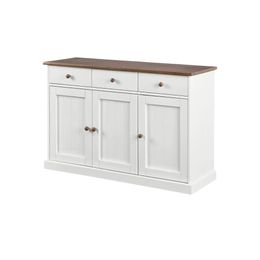 M&ouml;bel Kraft Sideboard wei&szlig; Ma&szlig;e (cm): B: 131 H: 86 T: 45.0 &raquo; M&ouml;bel Kraft