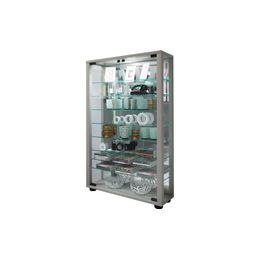 M&ouml;bel Kraft Vitrine silber Ma&szlig;e (cm): B: 59 H: 91,3 T: 18.0 &raquo; M&ouml;bel Kraft
