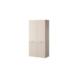 M&ouml;bel Kraft Dreht&uuml;renschrank 101 cm breit beige Ma&szlig;e (cm): B: 101 H: 200 &raquo; M&ouml;bel Kraft