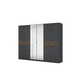 M&ouml;bel Kraft Dreht&uuml;renschrank Thurso schwarz Ma&szlig;e (cm): B: 271 H: 210 &raquo; M&ouml;bel Kraft
