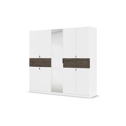 M&ouml;bel Kraft Dreht&uuml;renschrank Thurso wei&szlig; Ma&szlig;e (cm): B: 226 H: 210 &raquo; M&ouml;bel Kraft