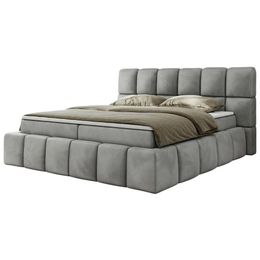 M&ouml;bel Kraft Boxbett mit Bettkasten grau Ma&szlig;e (cm): B: 174 H: 113 &raquo; M&ouml;bel Kraft