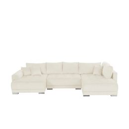 Wohnlandschaft mit Schlaffunktion Lemie beige Ma&szlig;e (cm): B: 356 H: 85 T: 218.0 Sofas > Sofas nach Material > Stoffsofas &raquo; Sofa DE