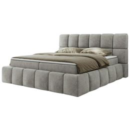 M&ouml;bel Kraft Boxbett mit Bettkasten grau Ma&szlig;e (cm): B: 214 H: 113 &raquo; M&ouml;bel Kraft