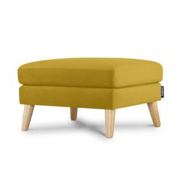 KONSIMO Hocker Tagio gelb Ma&szlig;e (cm): B: 80 H: 46 Sessel & Hocker > Hocker > Polsterhocker &raquo; Sofa DE