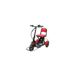 Elektro-Mobilit&auml;tshilfe MoBot Light rot - 3 Fahrstufen + R&uuml;ckw&auml;rtsgang /klappbar