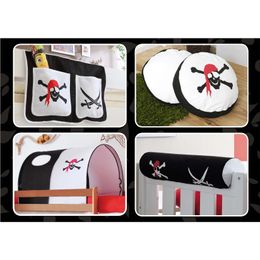 Ticaa Kinder Hochbett Zubeh&ouml;r Set 4-teilig