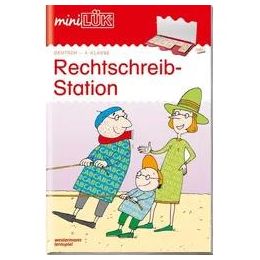 miniL&Uuml;K. Rechtschreibstation 4. Klasse