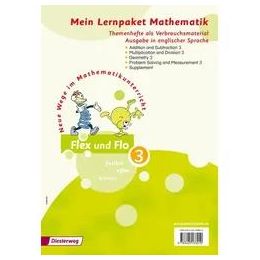 Flex und Flo. Paket 3. Mein Lernpaket Mathematik. Ausgabe in englischer Sprache