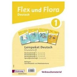Flex und Flora 1. Paket Deutsch. Grundschrift