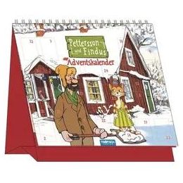 TR&Ouml;TSCH - Aufstell Adventskalender "Pettersson und Findus" Weihnachtskalender mit 24 T&uuml;rchen und liebevollen Illustrationen