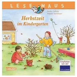 Carlsen Verlag LESEMAUS 3: Herbstzeit im Kindergarten