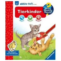 Ravensburger Wieso? Weshalb? Warum? aktiv-Heft - Tierkinder