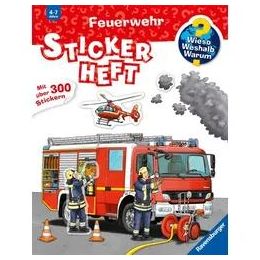 Ravensburger Wieso? Weshalb? Warum? Stickerheft - Feuerwehr