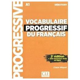 Vocabulaire progressif du fran&ccedil;ais - Niveau d&eacute;butant. Buch + Audio-CD