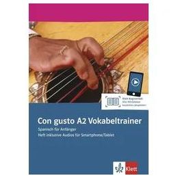 Con gusto A2 Vokabeltrainer m. Audios f. Smartphone/Tablet