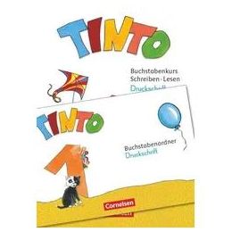 Cornelsen Tinto 1 1. Schuljahr - Buchstabenordner Druckschrift und Arbeitsheft Schreiben/Lesen im Paket