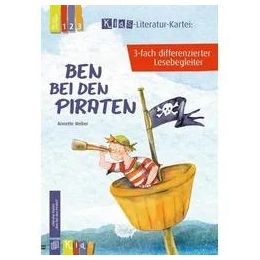 "Ben bei den Piraten" 3-fach differenzierter Lesebegleiter