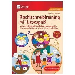 Rechtschreibtraining mit Lesespa&szlig; - Klasse 3