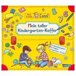 Carlsen Verlag Conni Gelbe Reihe (Besch&auml;ftigungsbuch): Mein toller Kindergarten-Koffer (Buch-Set f&uuml;r den Kindergarten)