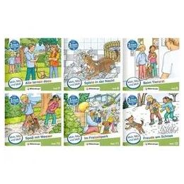 Paket &ndash; Mats, Mila und Molli &ndash; Heft 7&ndash;12, Schwierigkeitsstufe B