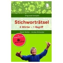 Stichwortr&auml;tsel f&uuml;r Senioren - auch mit Demenz. Kurze R&auml;tsel f&uuml;r Senioren mit Demenz: 4 Stichw&ouml;rter &ndash; 1 Begriff