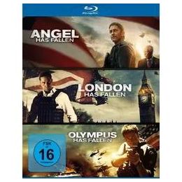Olympus Has Fallen - Die Welt in Gefahr/London Has Fallen/Angel Has Fallen - Triple Film Collection [3 BRs]
